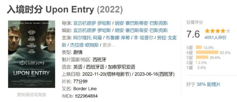 入境时分 Upon Entry (2022) - 盘友圈
